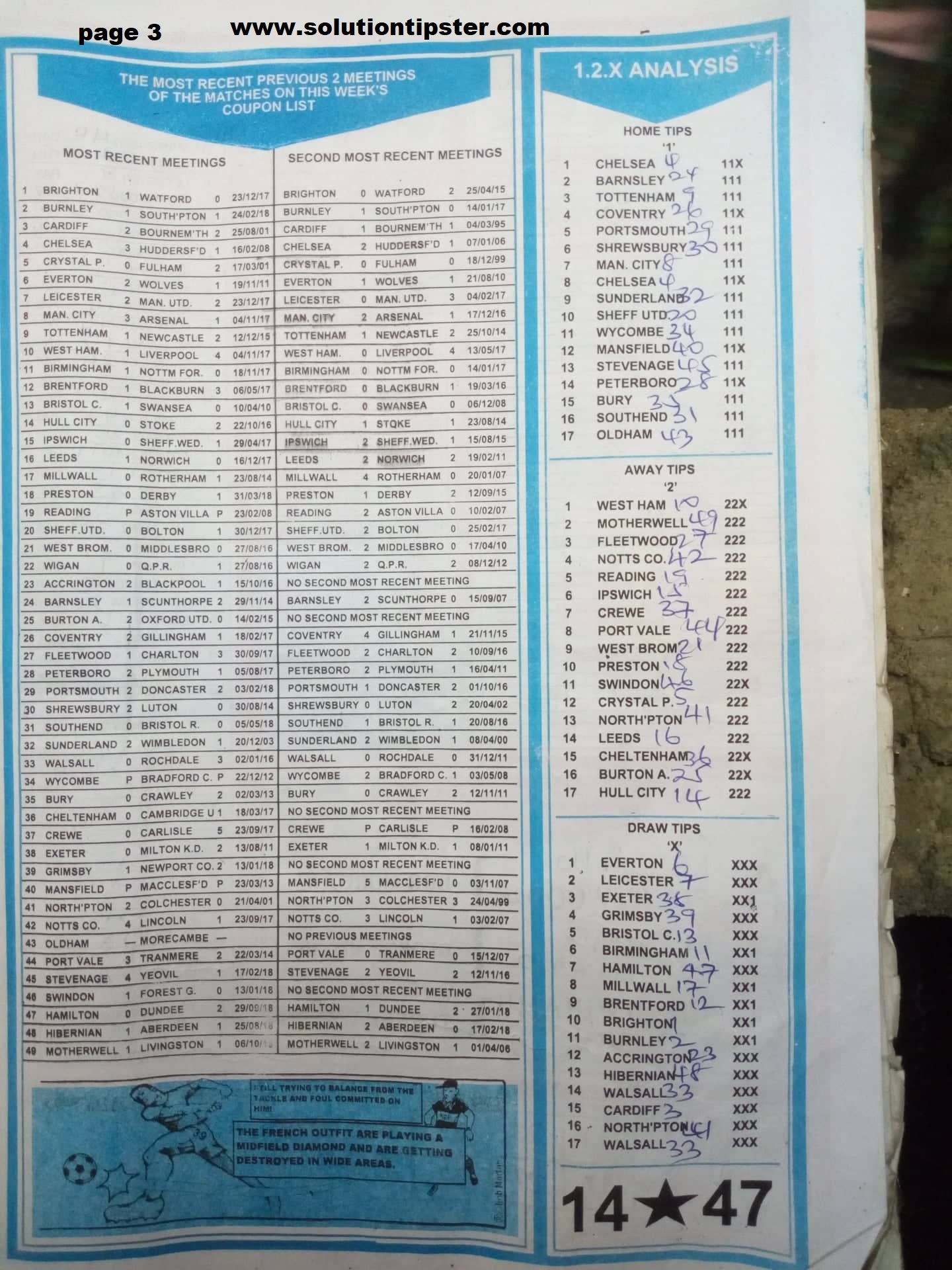 Week 30 Pool RSK Papers 2019: Soccer, Bob Morton, Capital Intl, Winstar ...
