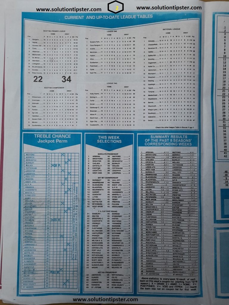 Week 18 Pools RSK Papers 2021: Soccer, Bob Morton, Capital Intl ...
