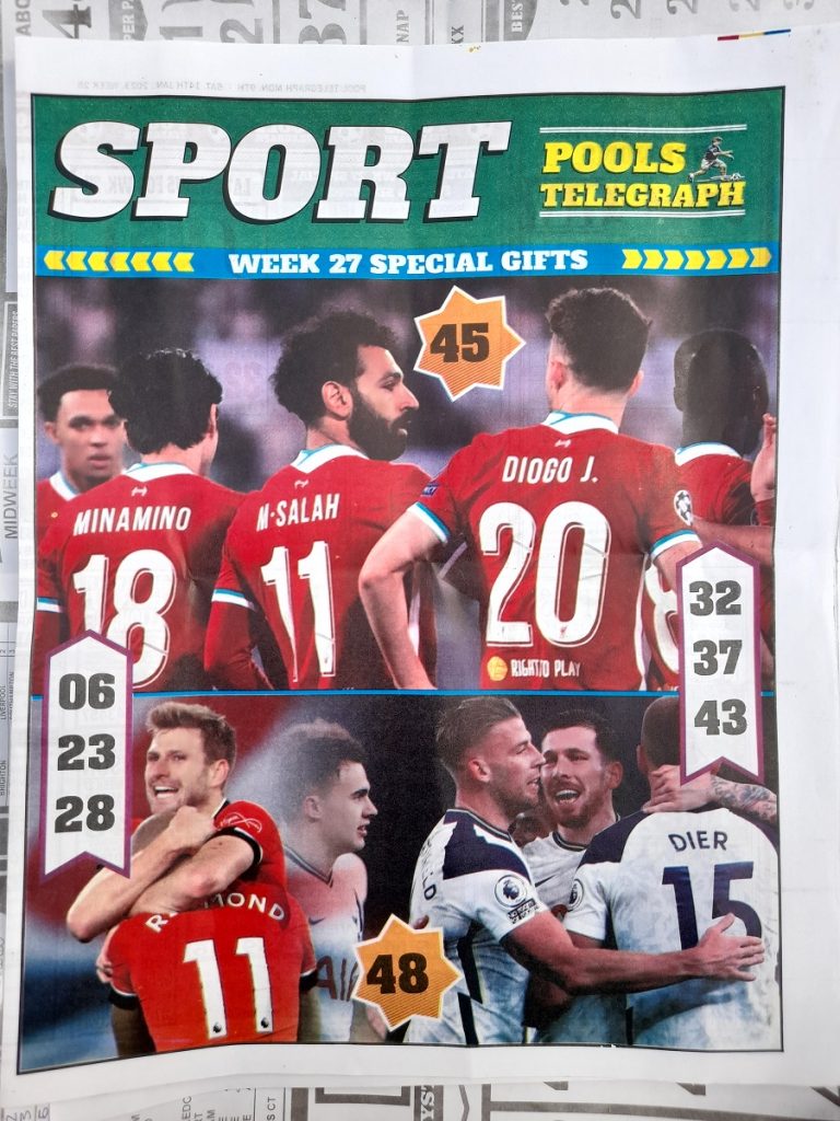 Week 28 Pools RSK Papers 2023: Soccer, Bob Morton, Capital Intl ...